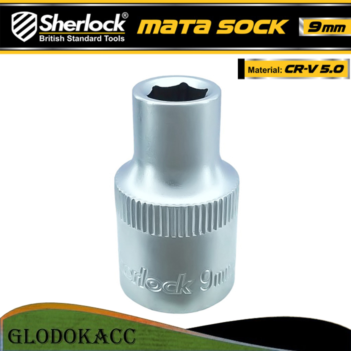 Kunci Shock 8 mm 6 PT Original Sherlock Mata Sok/Sock 1/2 inch | Lazada ...