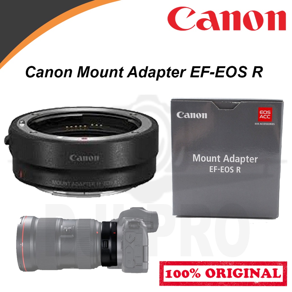 Canon Mount Adapter EF EOS R / EF EOS RP Adaptor Canon Original ...