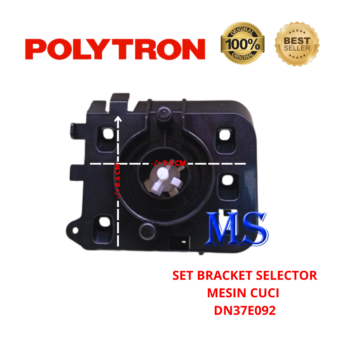 BRACKET SET POLYTRON DN37E092 MESIN CUCI 2 TABUNG 1 TABUNG ORIGINAL ...