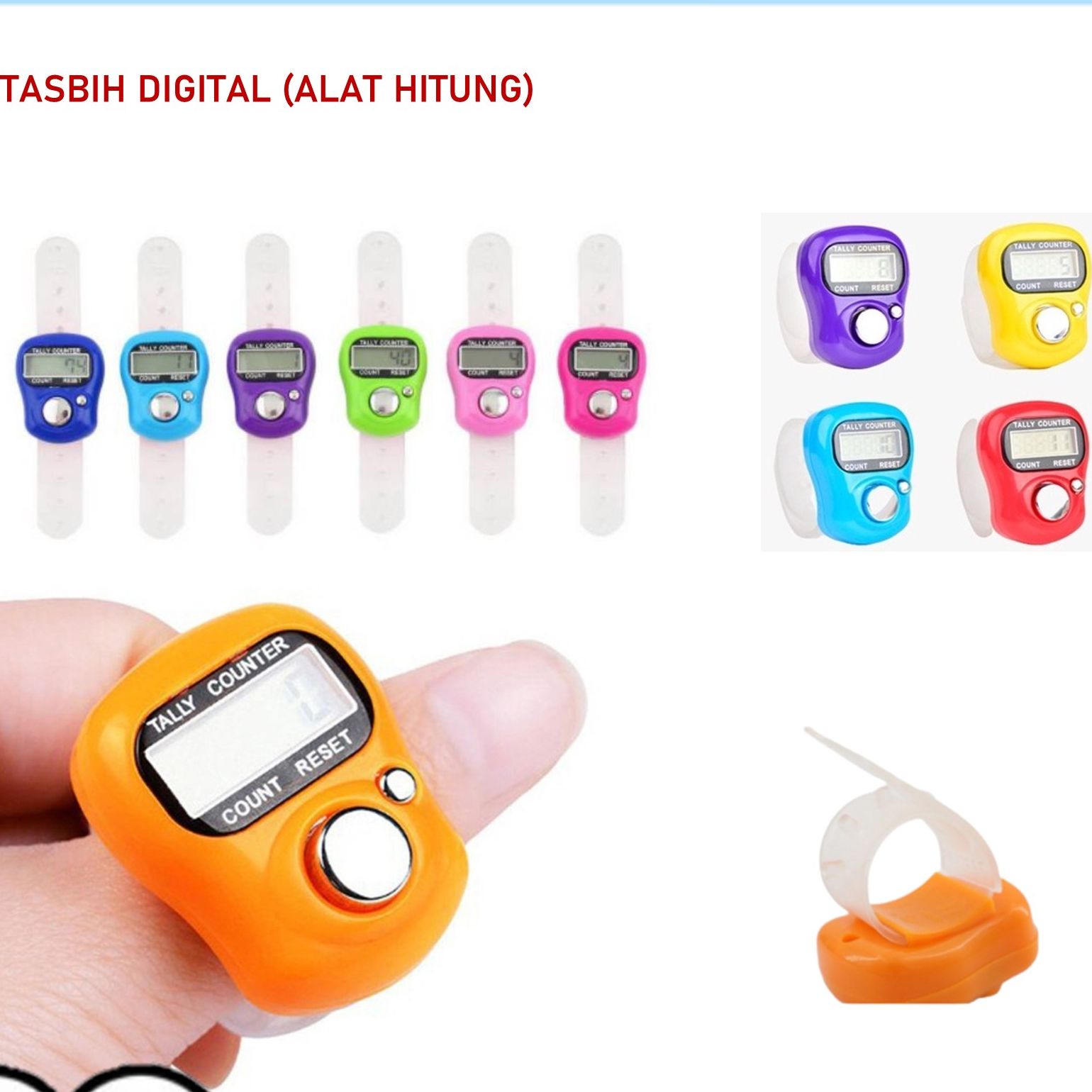 ALAT HITUNG DIGITAL TASBIH / Tasbih Digital / Tasbih Digital mini tally counter | Lazada Indonesia