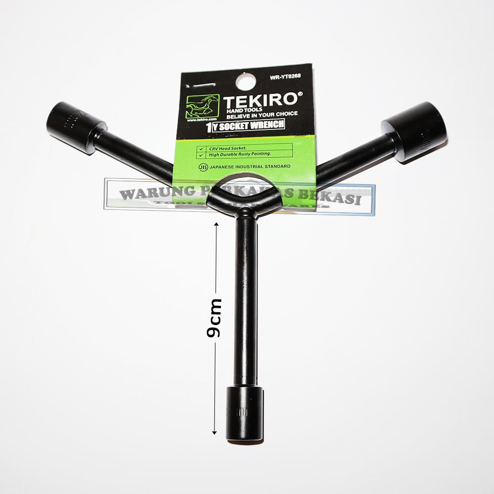 tekiro kunci y 8 10 12 kunci socket y 3 way kunci sok cabang 3 kunci ...