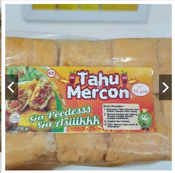Tahu mercon | Lazada Indonesia