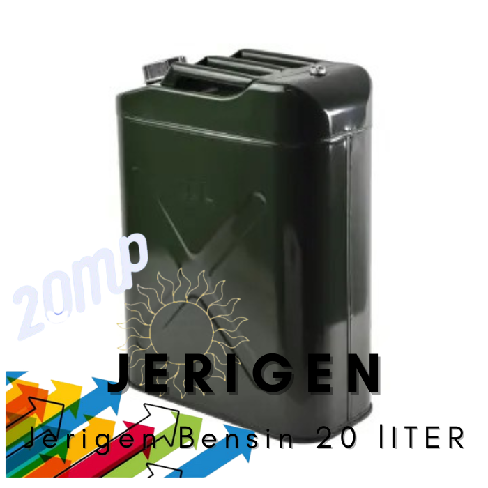 Jerigen Bensin Solar Besi 20 Liter JERRY CAN GAS/DIE GREEN 20L | Lazada ...