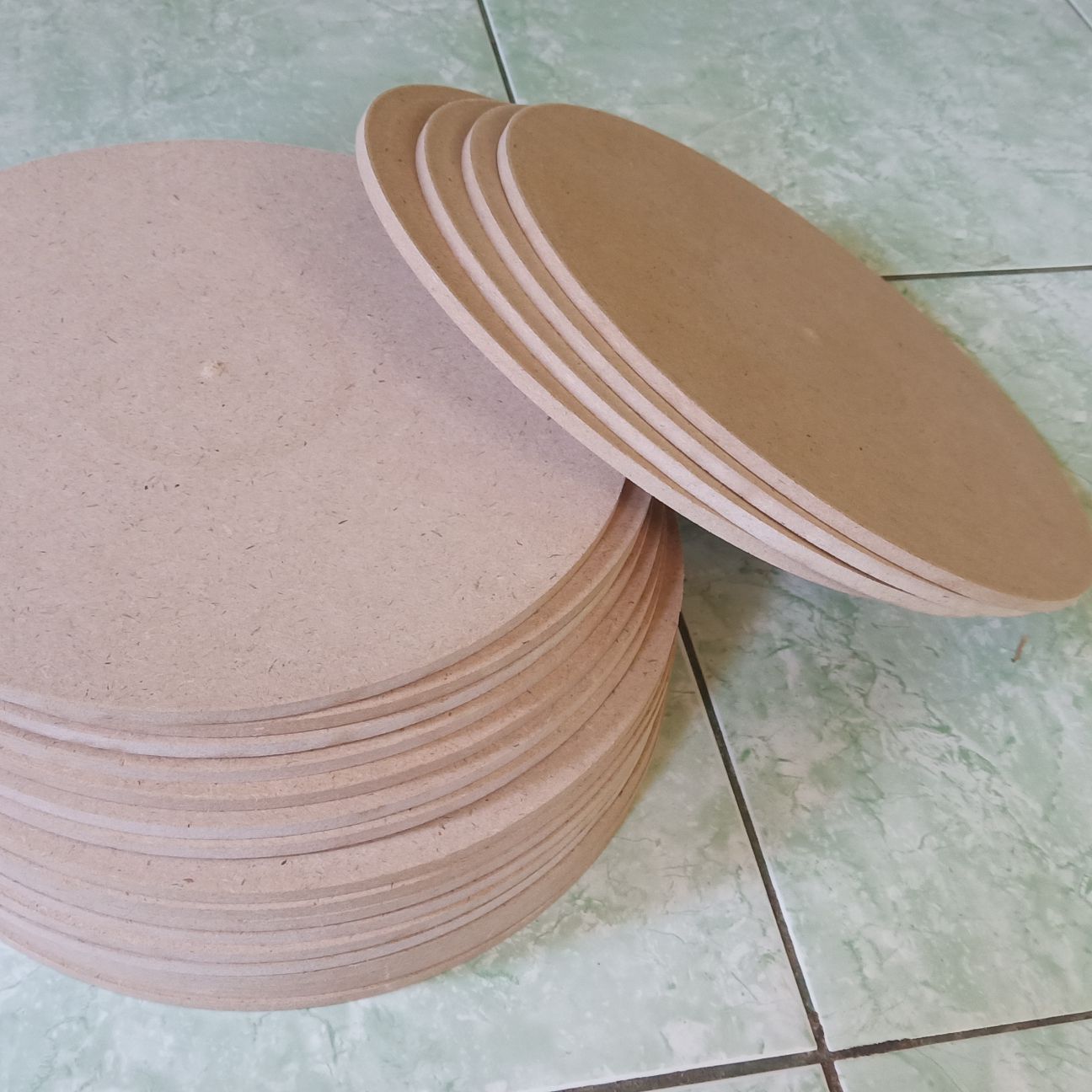 Kayu mdf Bulat Diameter 25 cm Tebal full 6mm | Lazada Indonesia