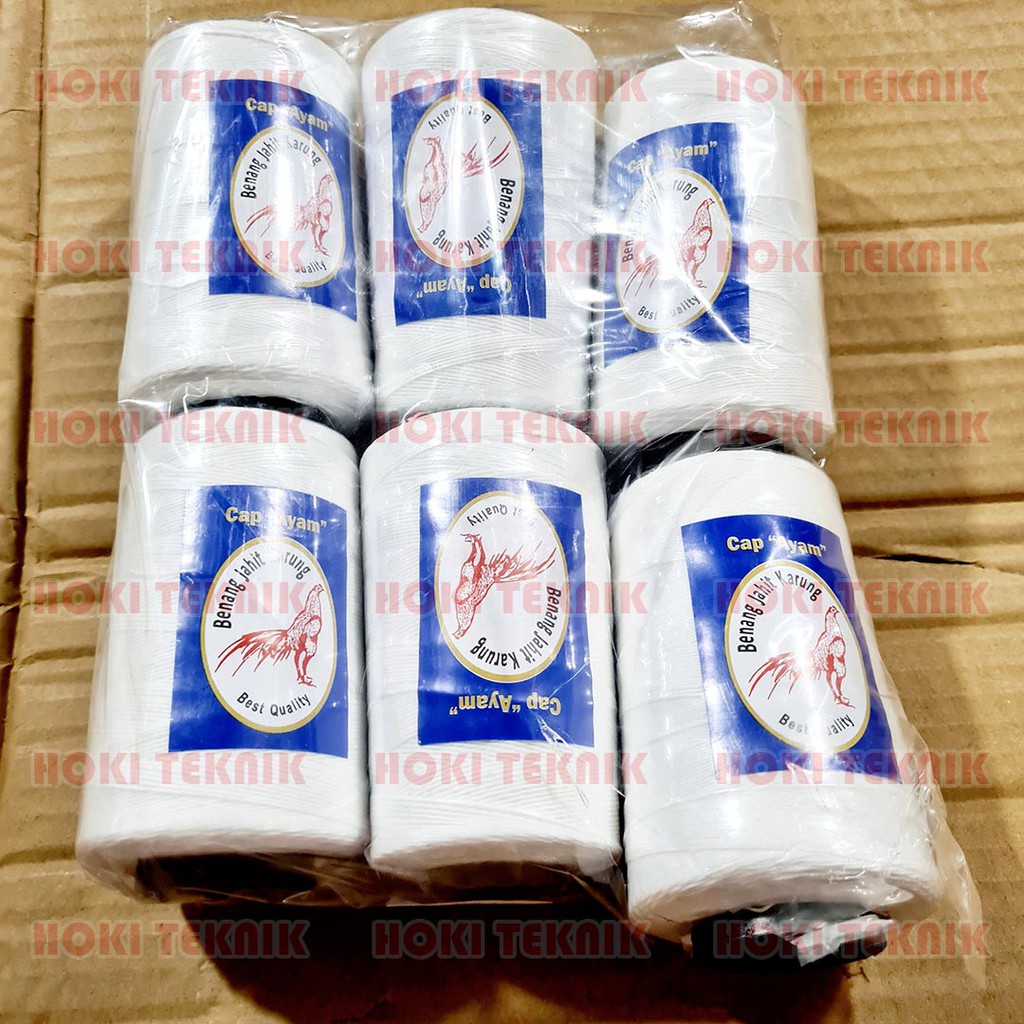 Benang jahit Karung Beras Goni Gabah Gandum Cap Ayam | Lazada Indonesia