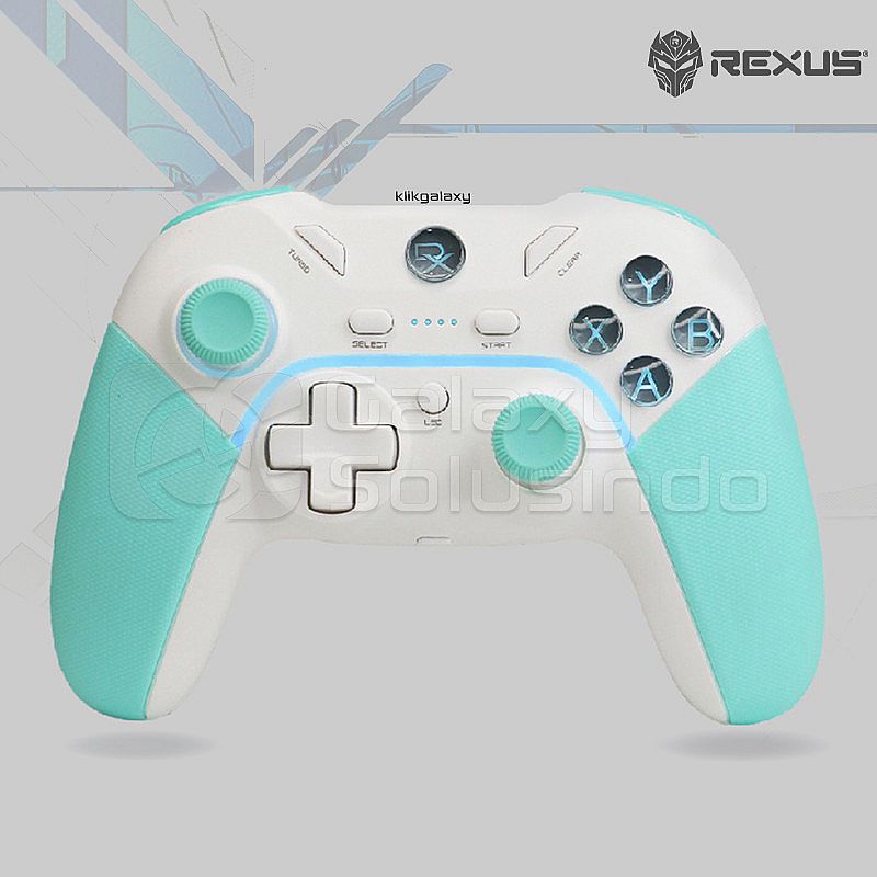 Rexus Daxa Asteria DX-AX1 Wireless Gamepad - White Mint | Lazada Indonesia