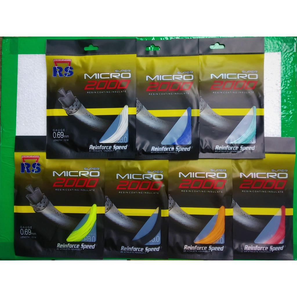 New Senar Raket Badminton RS Super Micro 2000 / 1000 | Lazada Indonesia