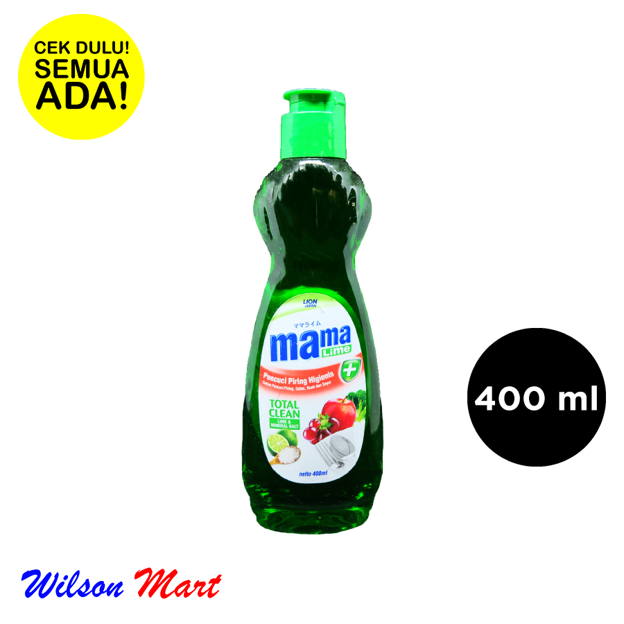 MAMA LIME TOTAL CLEAN JERUK NIPIS 400 ML BOTOL | Lazada Indonesia