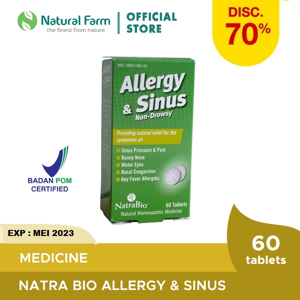 Natra Bio Allergy Sinus | Lazada Indonesia