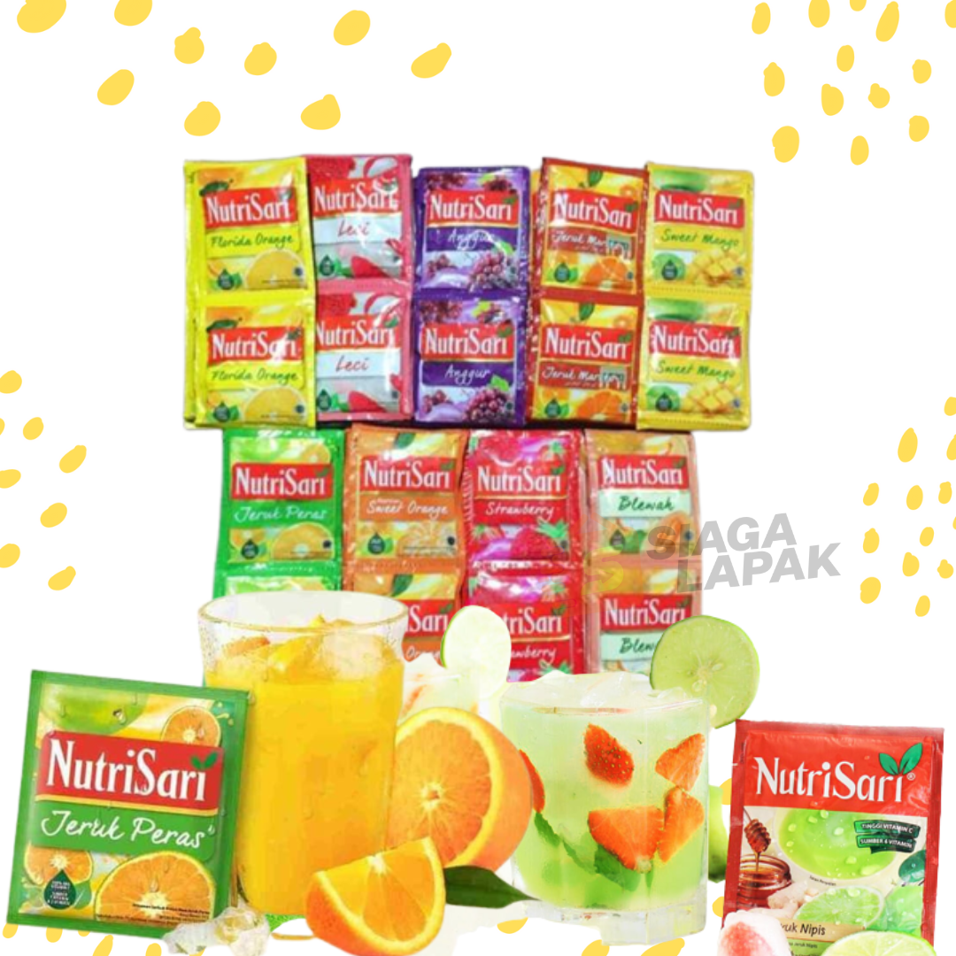 Nutrisari Aneka Rasa All Varian Sachet 11gr | Lazada Indonesia