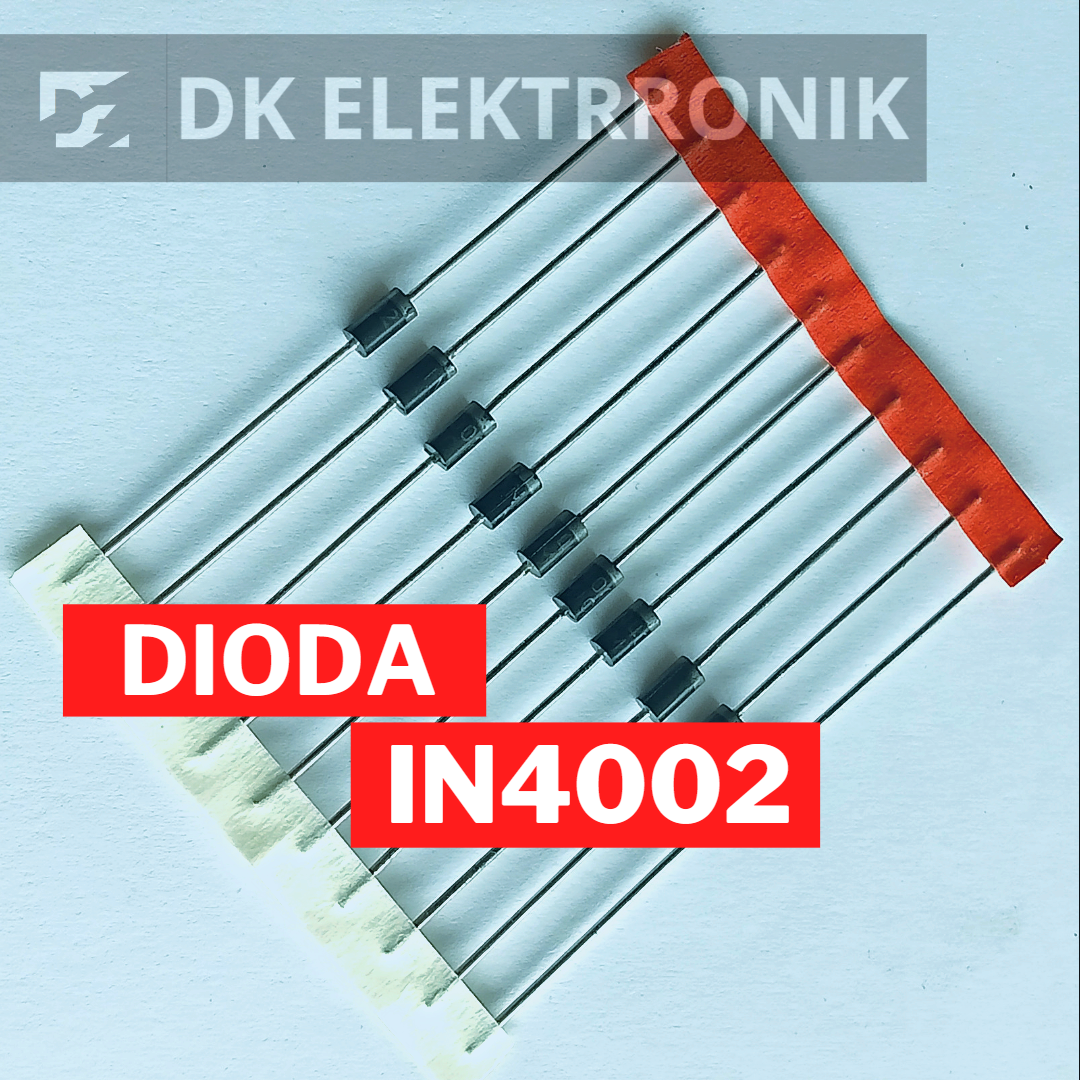 (10 PCS) DIODA IN4002 1A 1N4002 IN 4002 RECTIFIER DIODE DIODA 1N 4002 ...