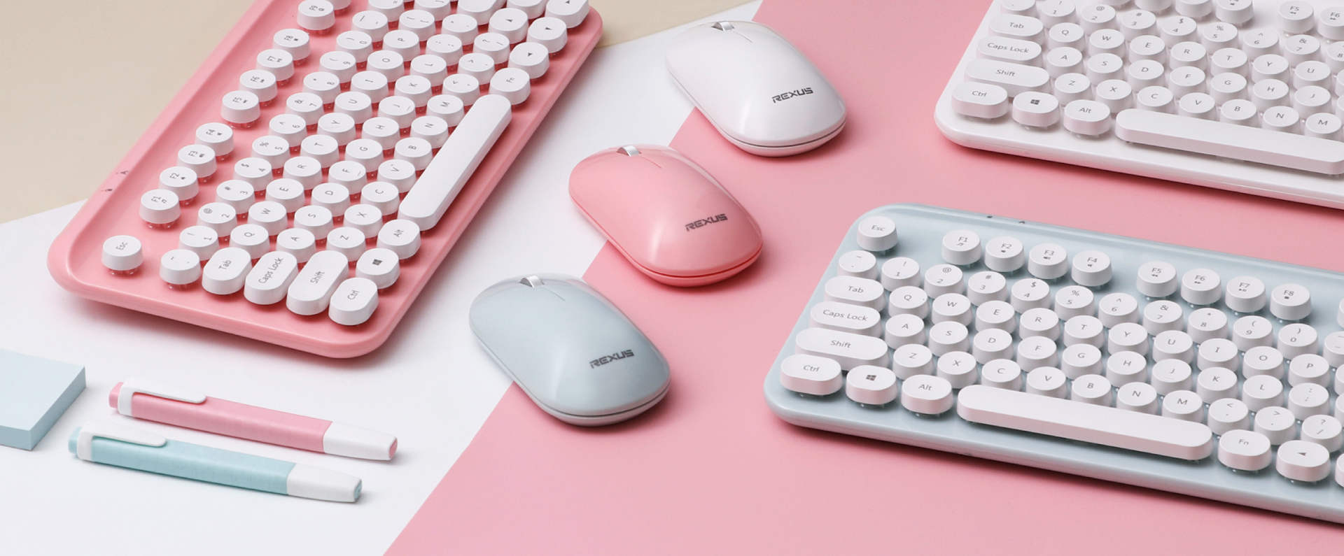 Rexus Keyboard Mouse Wireless KM9 Combo | Lazada Indonesia