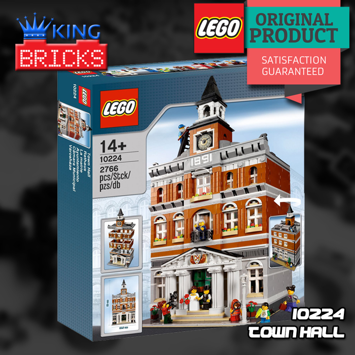 LEGO Original CREATOR EXPERT 10224 Town Hall - Mainan Anak Koleksi Lego ...