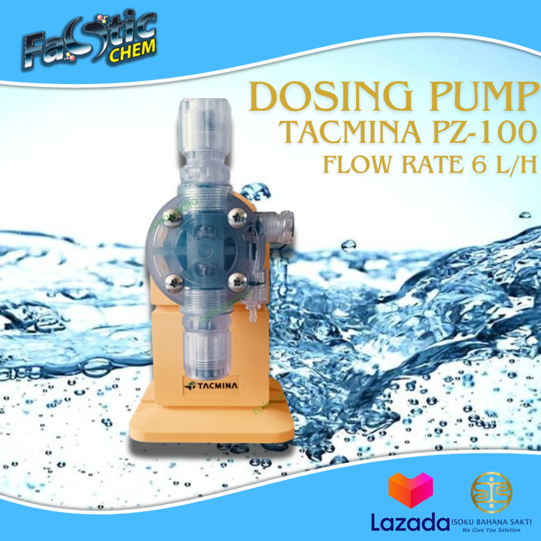 Pompa Dosing Selenoid Metering Dosing Pump Tacmina PZ-100 VTCF | Lazada Indonesia