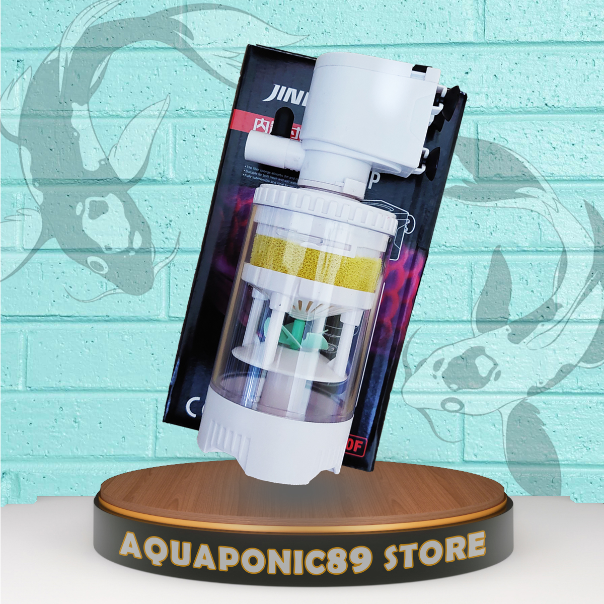 Pompa Air Aquarium Celup Jingye 1800F Tanpa Kuras Akuarium Internal Pump Original Aksesoris ...