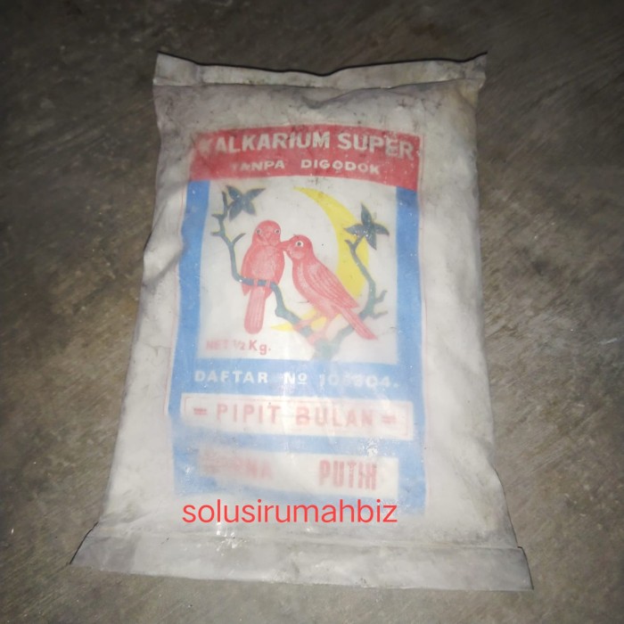 KALKARIUM CAT BUBUK 500G ZAT KAPUR UNTUK DINDING TEMBOK POWDER | Lazada ...