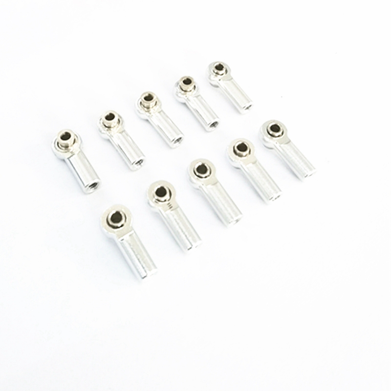 10Pcs Metal M2.5 Link Tie Rod End Ball Joint for Wltoys A959 12428 144001 WPL C24 MN D90 MN99S ...