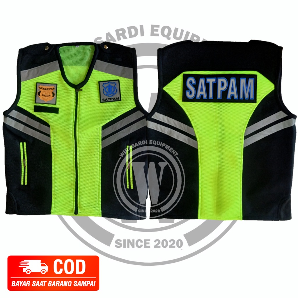 Rompi Security Terbaru Rompi Satpam Terbaru Rompi Security Tebal Double ...