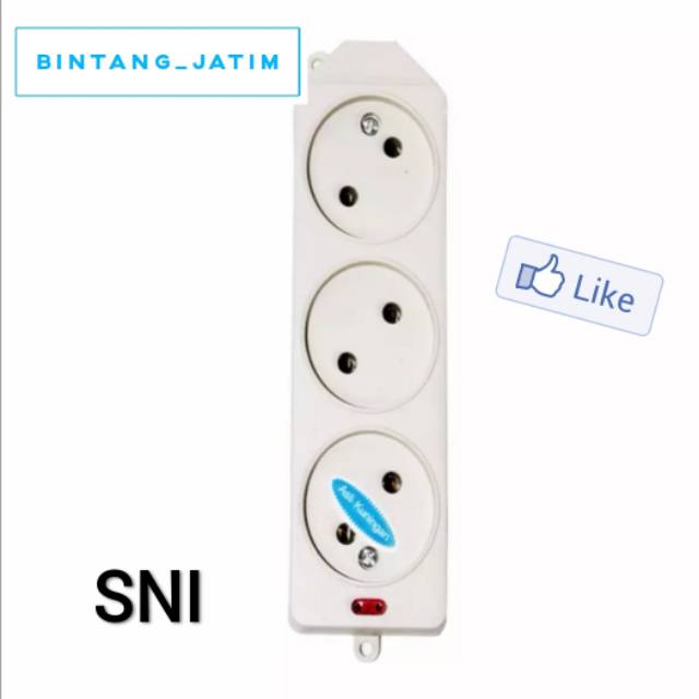 stop kontak tipis/ socket gepeng / colokan listrik | Lazada Indonesia