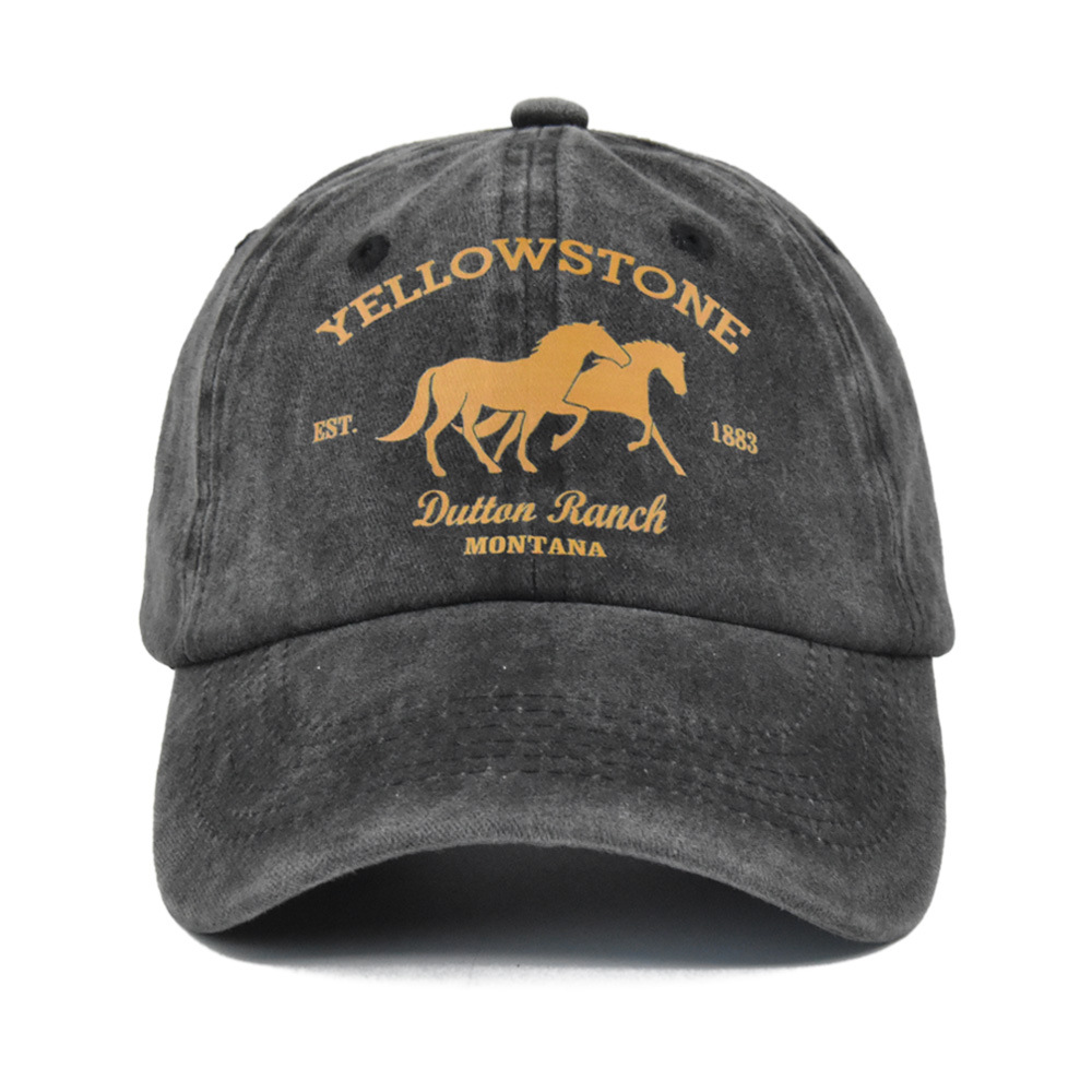 YELLOW STONE DUTTON RANCH MONTANA Baseball Cap Topi Baseball Pria ...