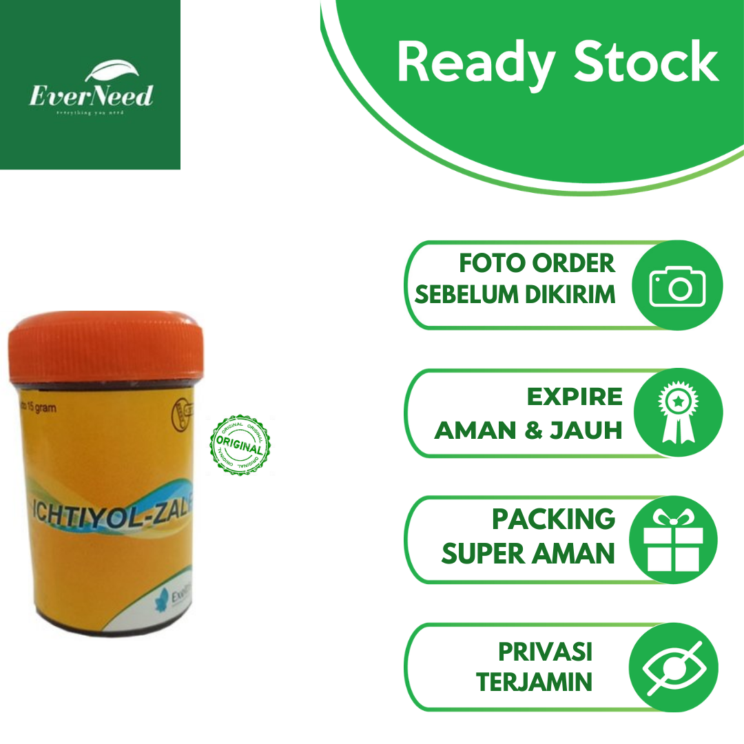 SALEP GATAL Ichtiyol Zalf | Salep Hitam 15gr | Lazada Indonesia