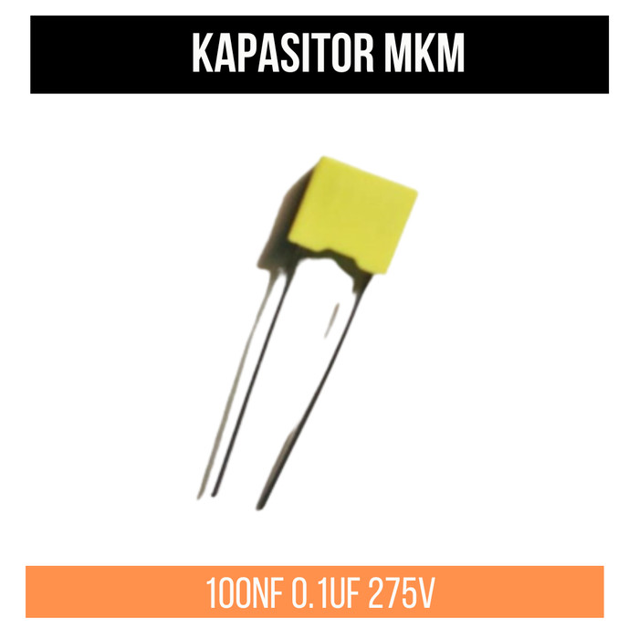 Kapasitor Capacitor MKM Kotak 104 100nF 0.1uF 5% 275V 104n | Lazada ...