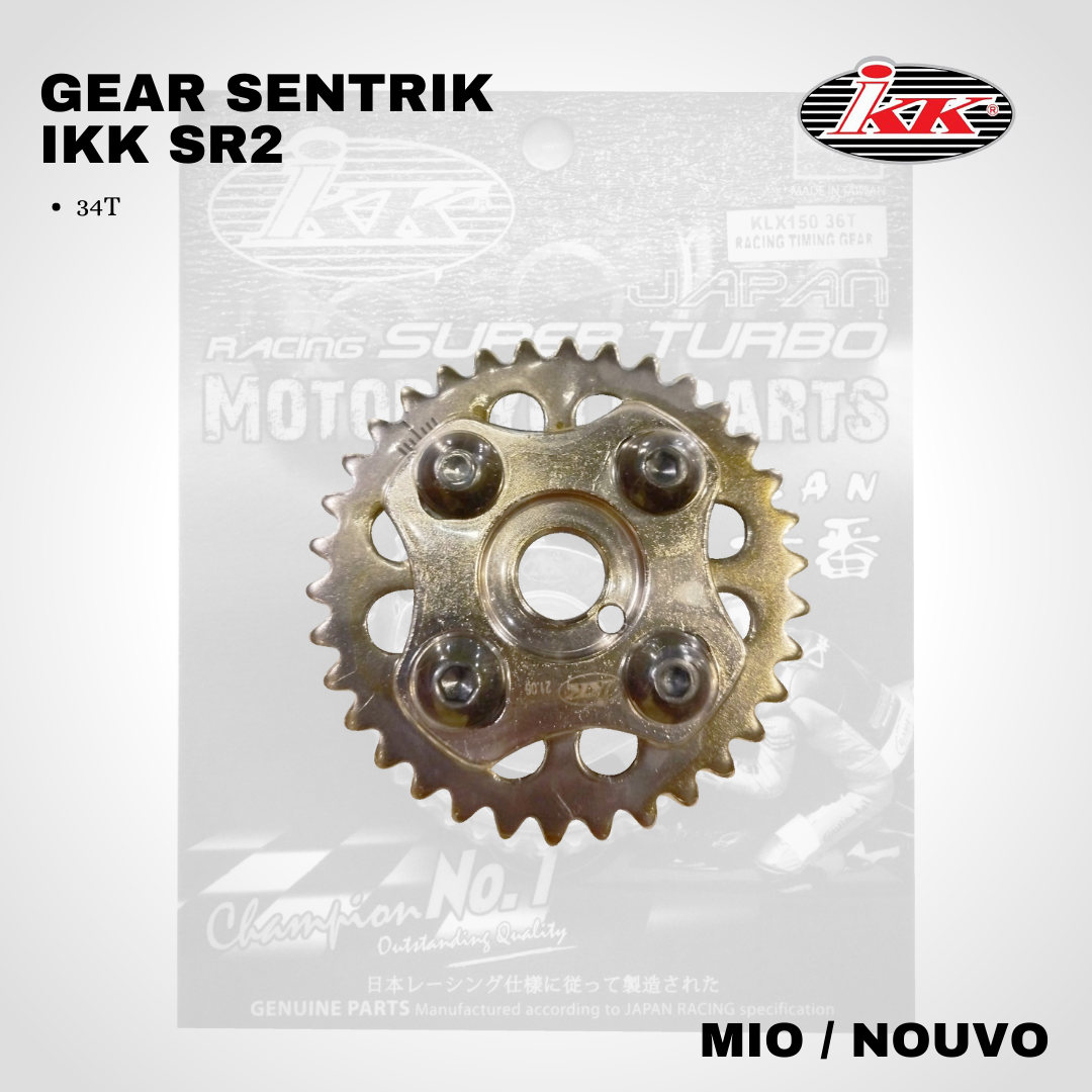Gigi gear sentrik timing ikk mio nouvo 34T | Lazada Indonesia