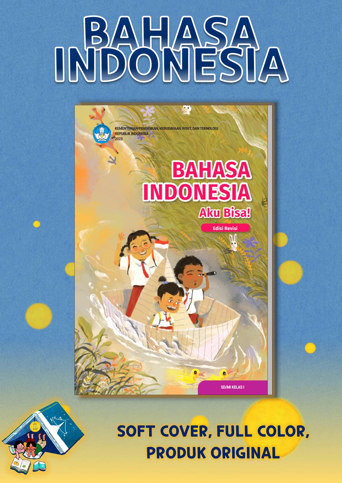 Buku Paket Kemendikbud Kelas 1 SD Kurikulum Merdeka | Lazada Indonesia