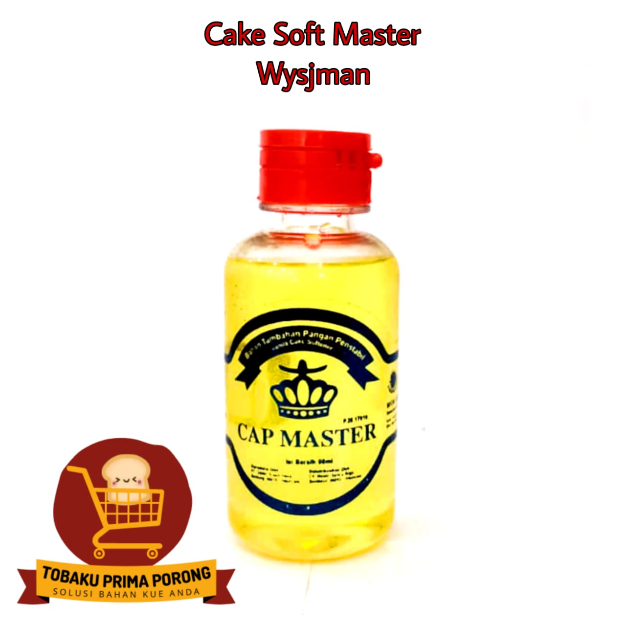 MASTER - CAKE SOFTENER WYSMAN - 60 ML - Campuran Perisa Mentega Dan ...