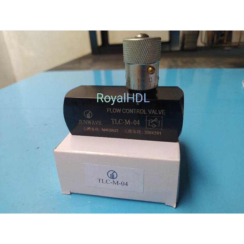 hydraulic flow control valve 1/2" in inch in-line throttle valve tlc-m ...