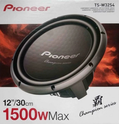Subwoofer pioneer ts-w312d4 champion series subwoofer 12 inch pioneer ...