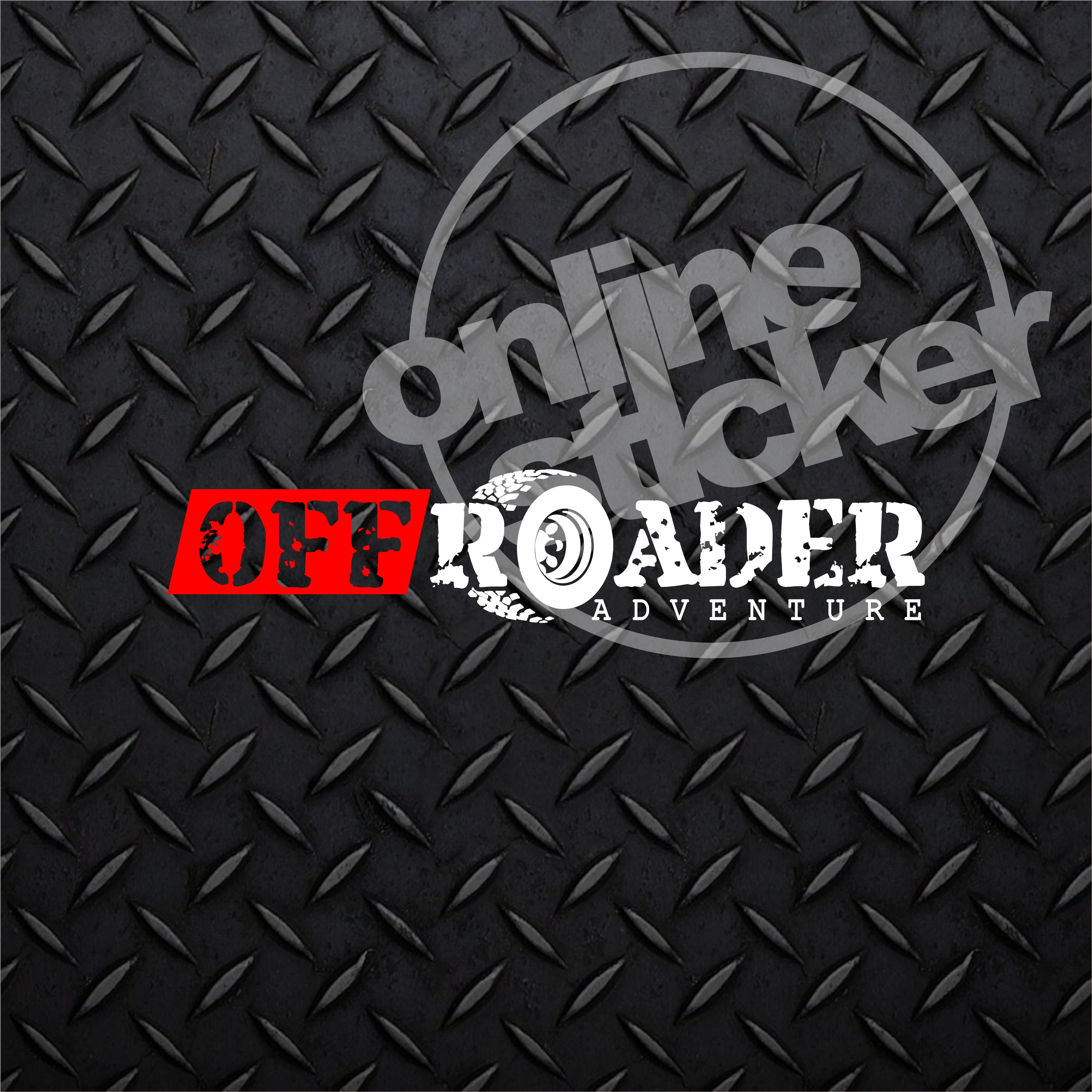 Stiker Off Roader adventure menyala | cutting sticker | Lazada Indonesia