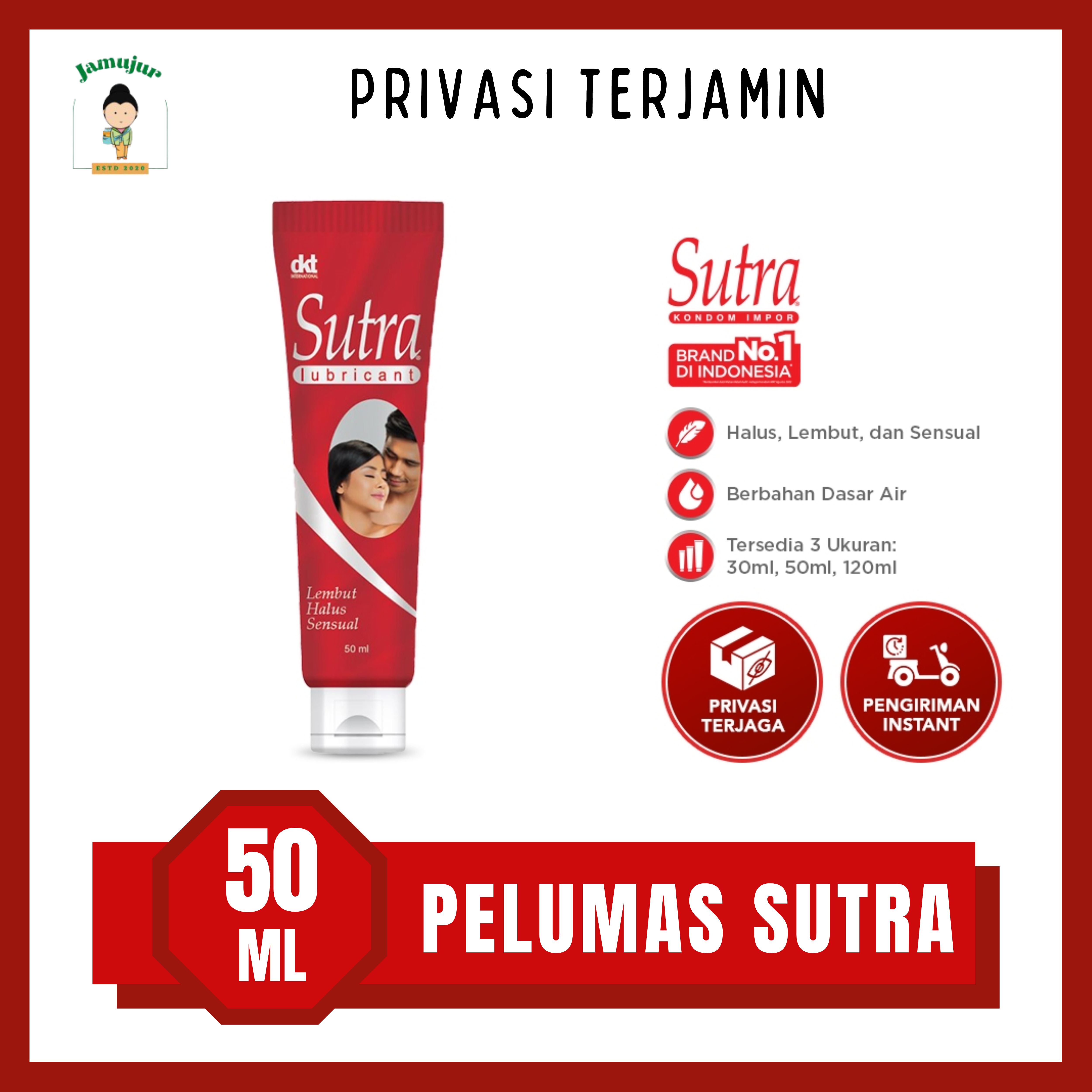 Sutra Lubricant // Sutra Lubricant 50 ml / Pelumas / Pelicin / Gel ...