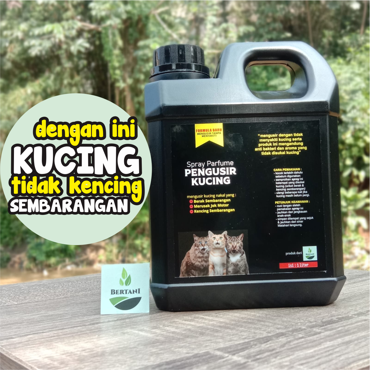 Pengusir Kucing Nakal dirumah | Cat Repellent | ANTI KUCING PUP ...