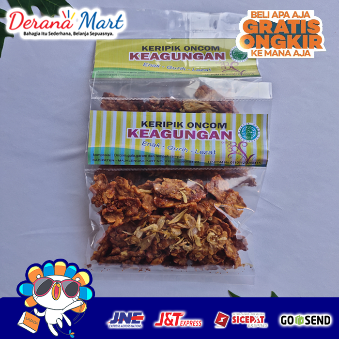Keripik Oncom Khas Majalengka / Keripik Oncom Pedas / Keripik Oncom ...