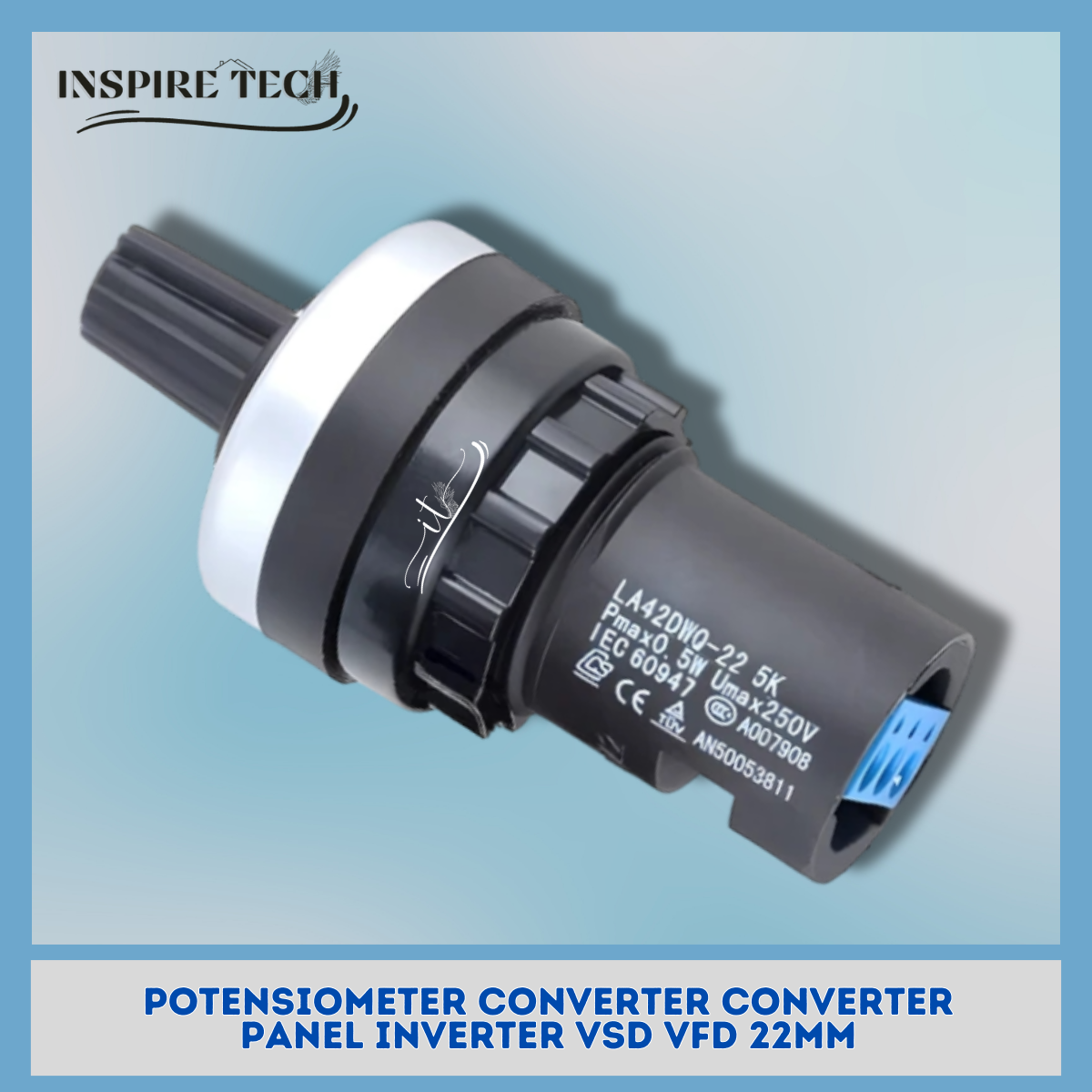 Potensiometer 5K & 10K PRECISION Converter Panel Inverter VSD VFD 22mm ...