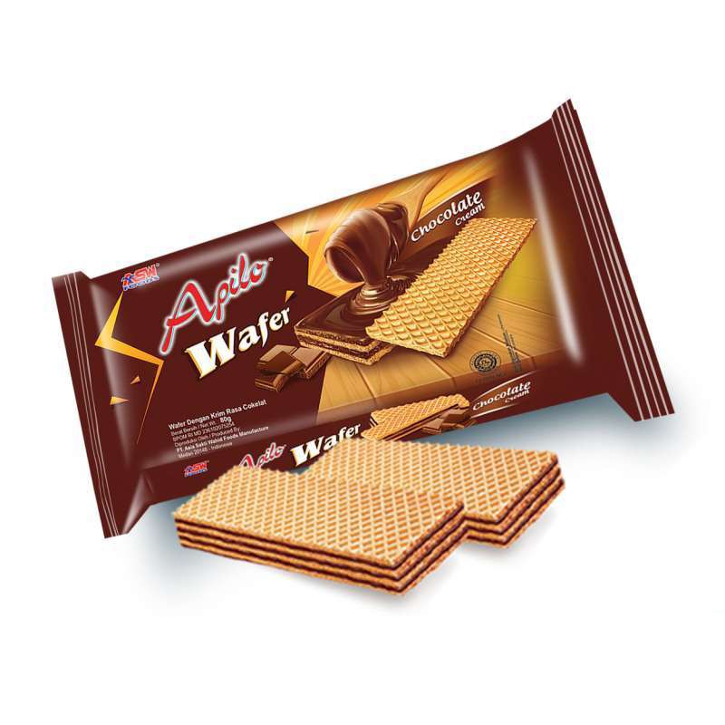 Apilo Wafer Chocolate 70gr | Lazada Indonesia