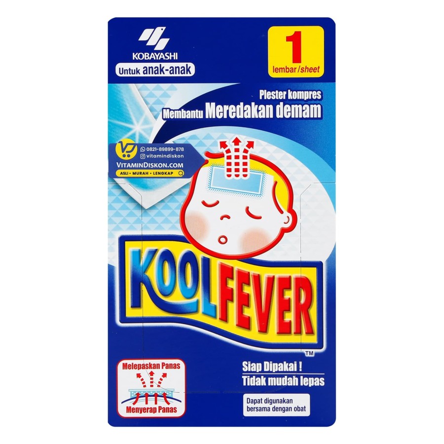 KOOL FEVER KOMPRES ANAK 1 PCS | Lazada Indonesia