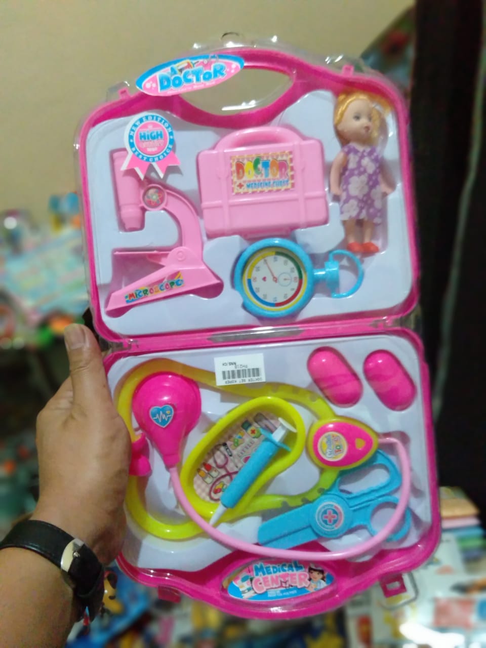 Mainan Anak Set Peralatan Dokter Koper / Mainan Dokter Untuk Bermain ...