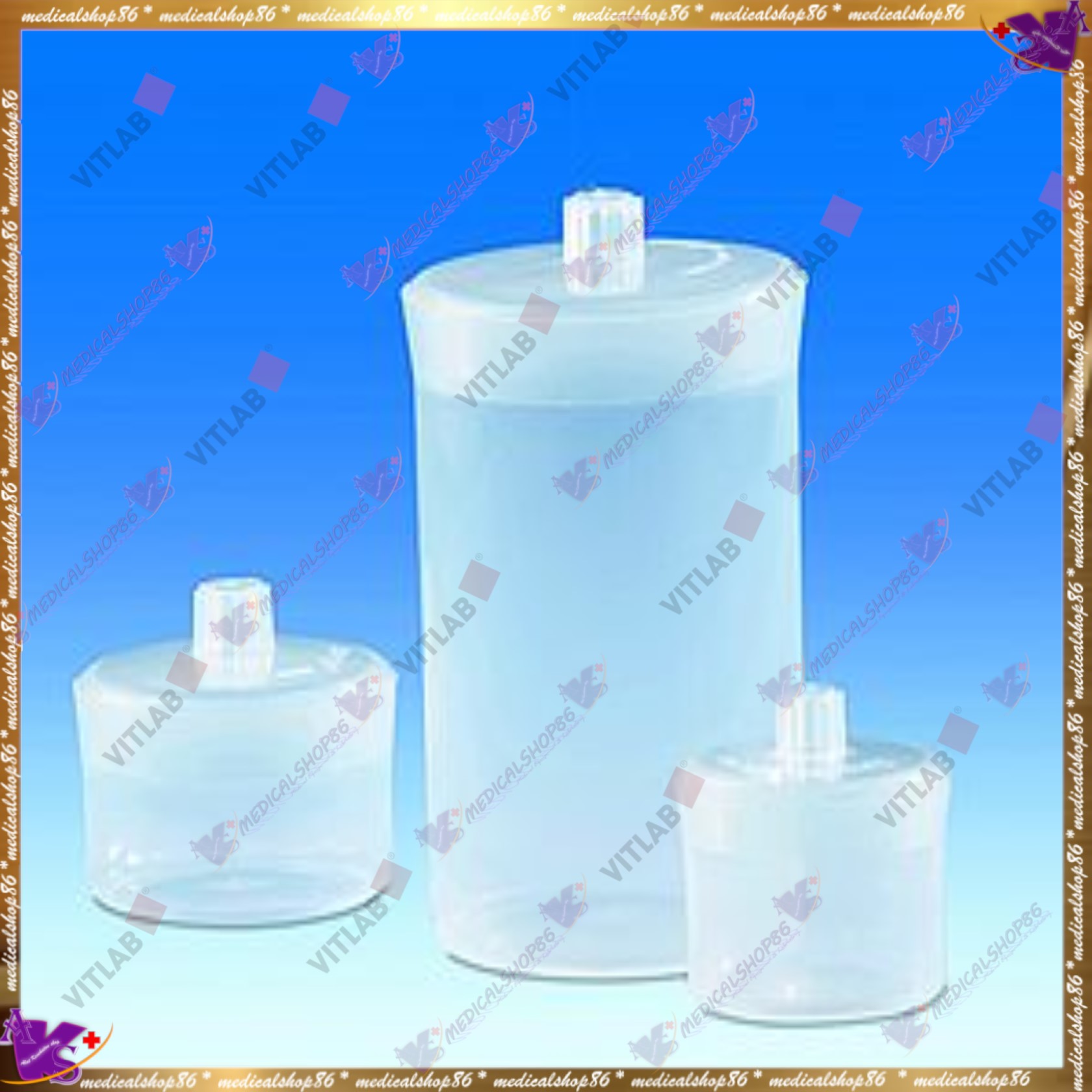 WEIGHING JAR PLASTIC POLYPROPYLENE (PP). VITLAB | Lazada Indonesia