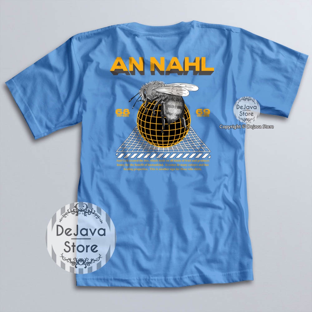 Kaos Dakwah Islami SURAH AN NAHL 68-69 Baju Santri Religi Tshirt Distro ... Kaos Dakwah Islami SURAH AN NAHL 68-69 Baju Santri Religi Tshirt Distro ...