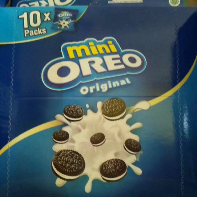 Oreo Mini kemasan dus isi 10 | Lazada Indonesia