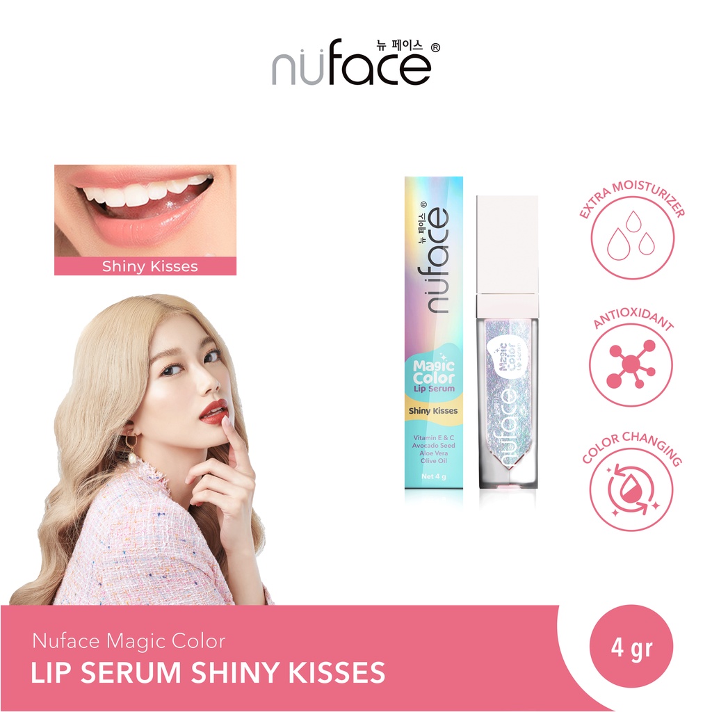 Nuface Magic Color Lip Serum Shiny Kisses | Lazada Indonesia