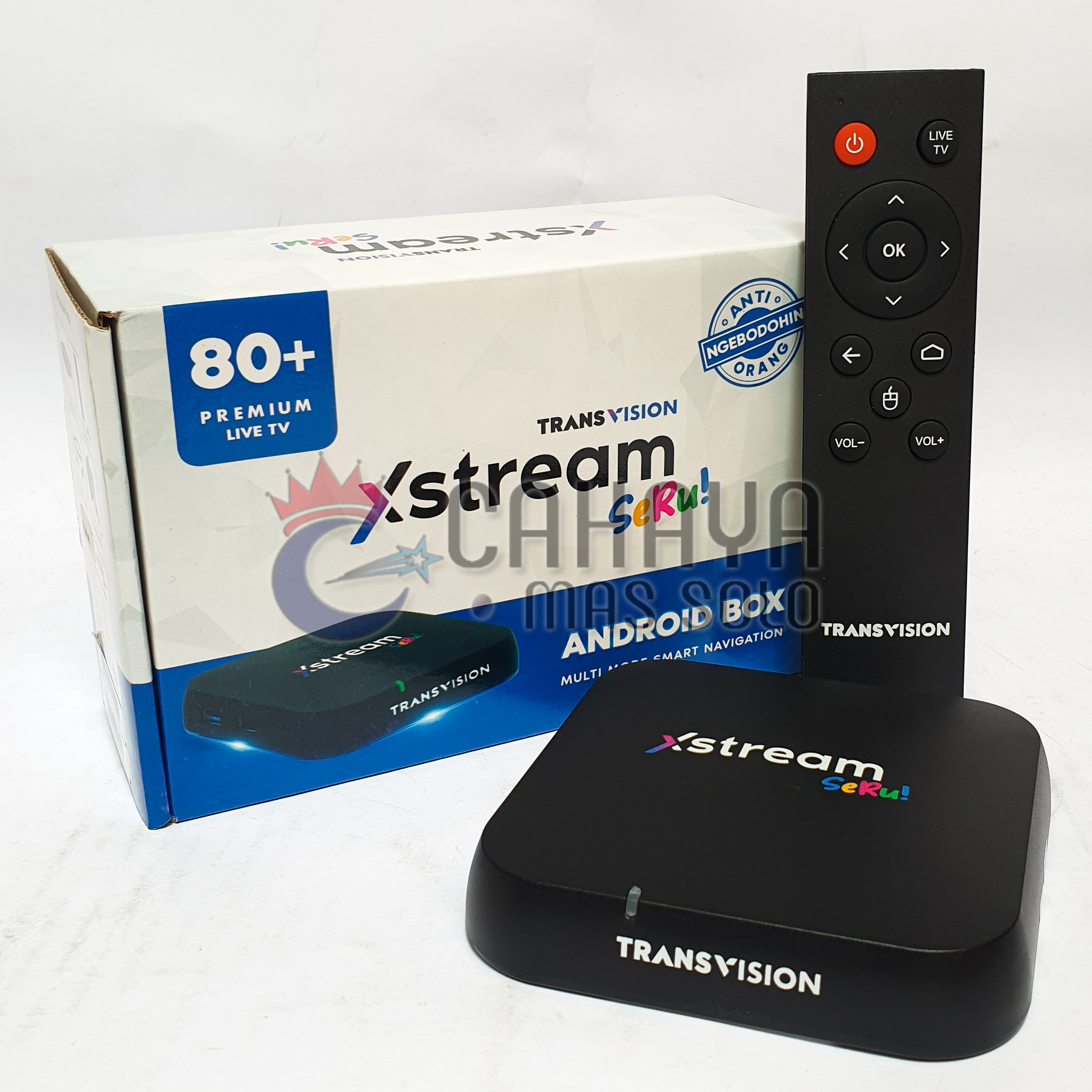 Android Box Transvision Xstream Seru ROM 8GB Diamond 3 Bulan TV Wifi ...