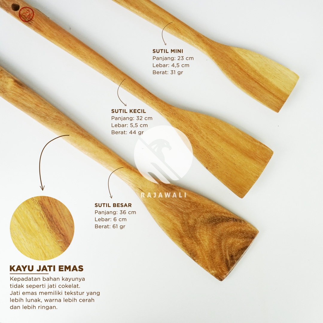 Sutil Kayu Jati Mas | Lazada Indonesia