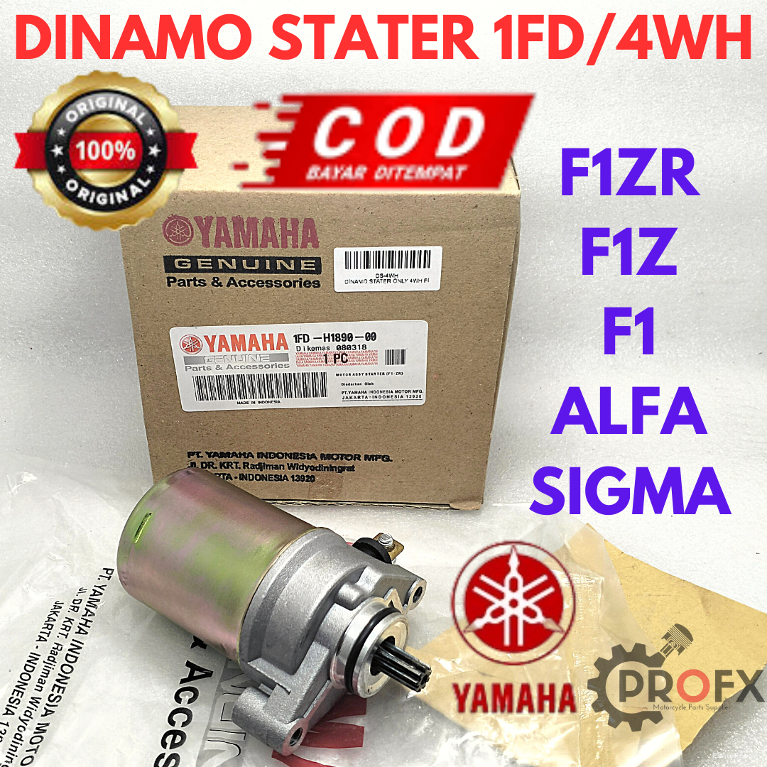 DINAMO STATER F1, F1Z, F1ZR, ALFA, SIGMA YAMAHA 4WH KUALITAS ORIGINAL ...