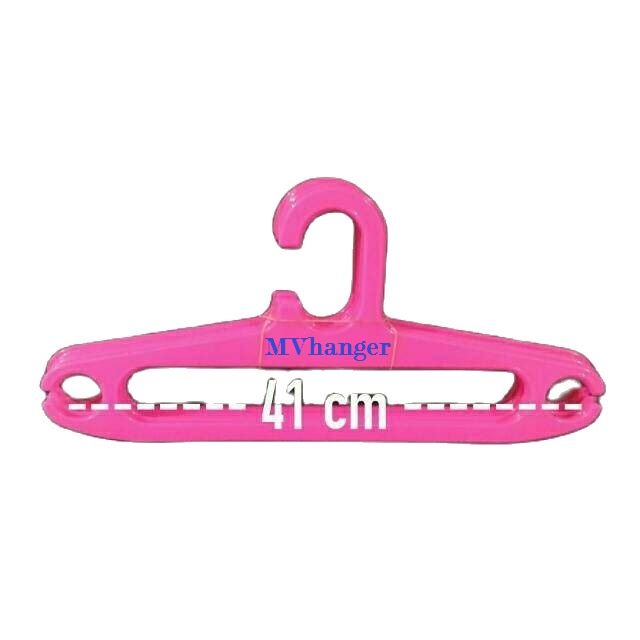 Hanger 17inc Hitam, Pink dan Putih/Hanger Gantungan Baju Dewasa Polos ...