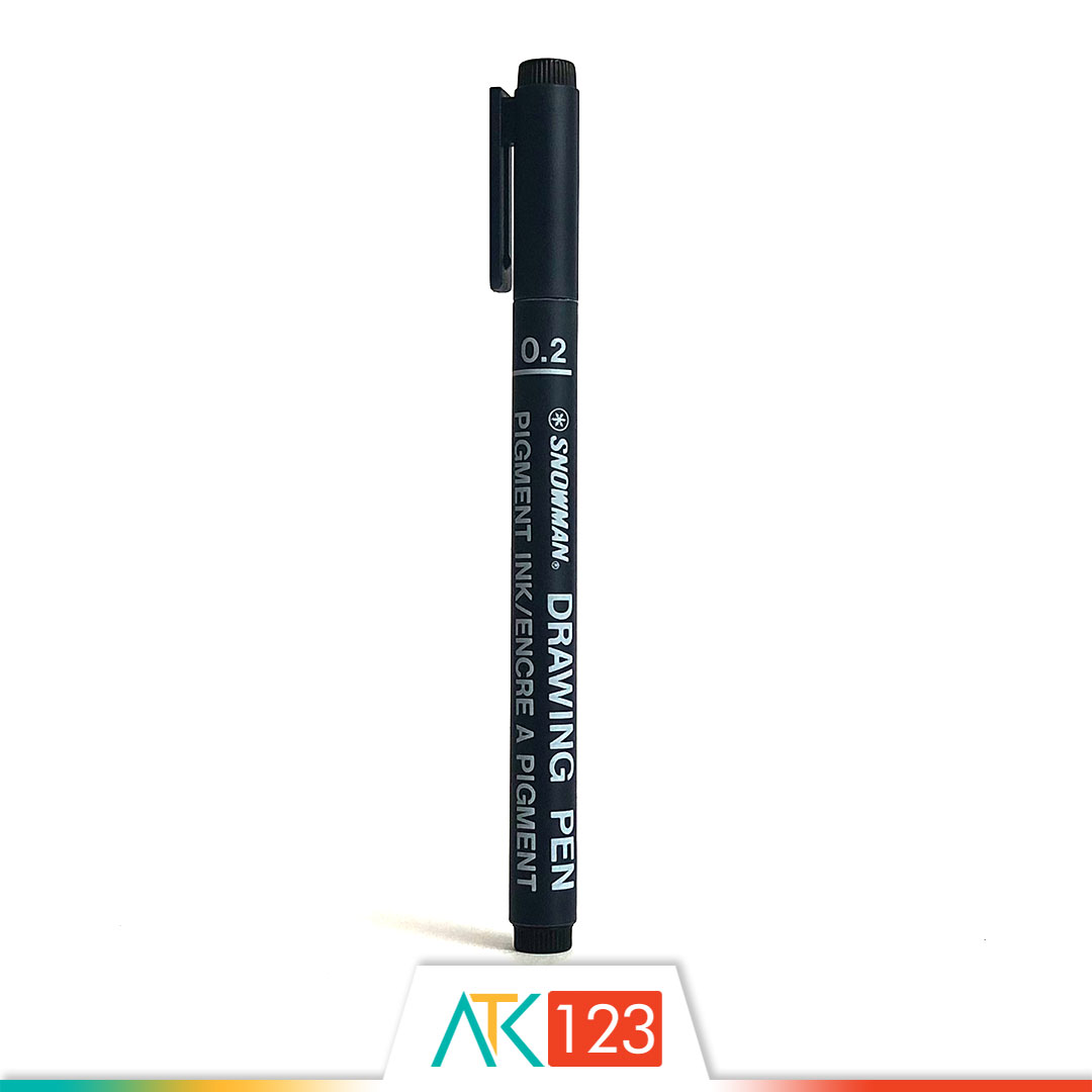 Pulpen / Spidol Gambar / Drawing Pen Snowman FT700 0.2 | Lazada Indonesia