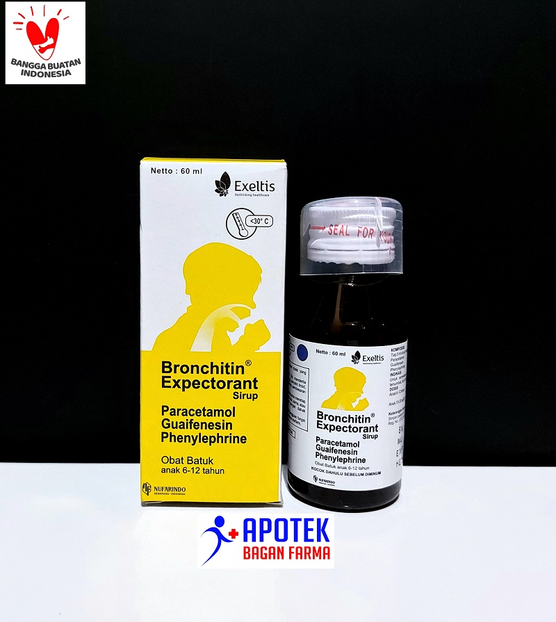 BRONCHITIN EXPECTORANT SIRUP 60 ML | Lazada Indonesia