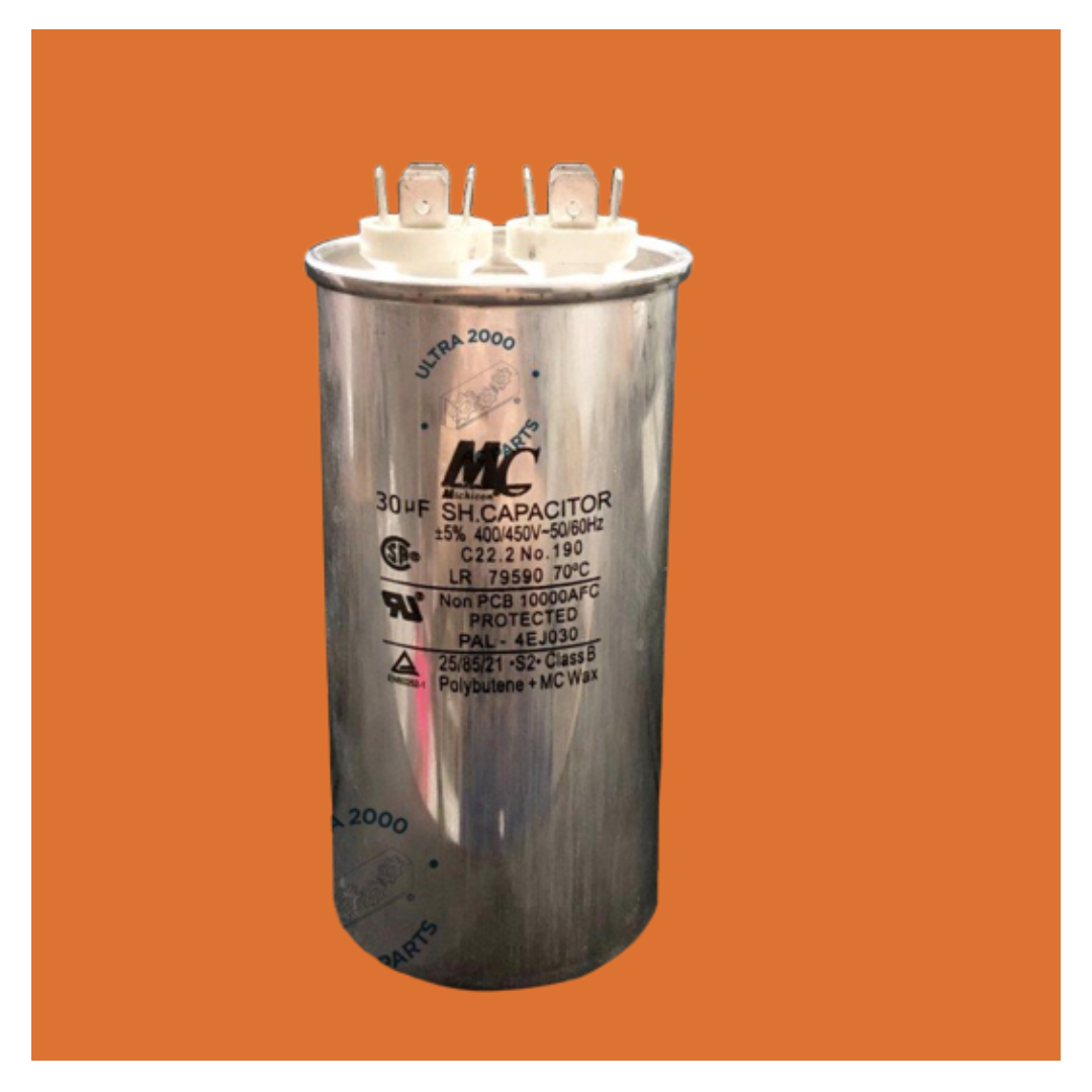 Capasitor AC 30 uF HD / Kapasitor Ac Tembaga Sharp ,Sanyo, Aqua, Denpo ...